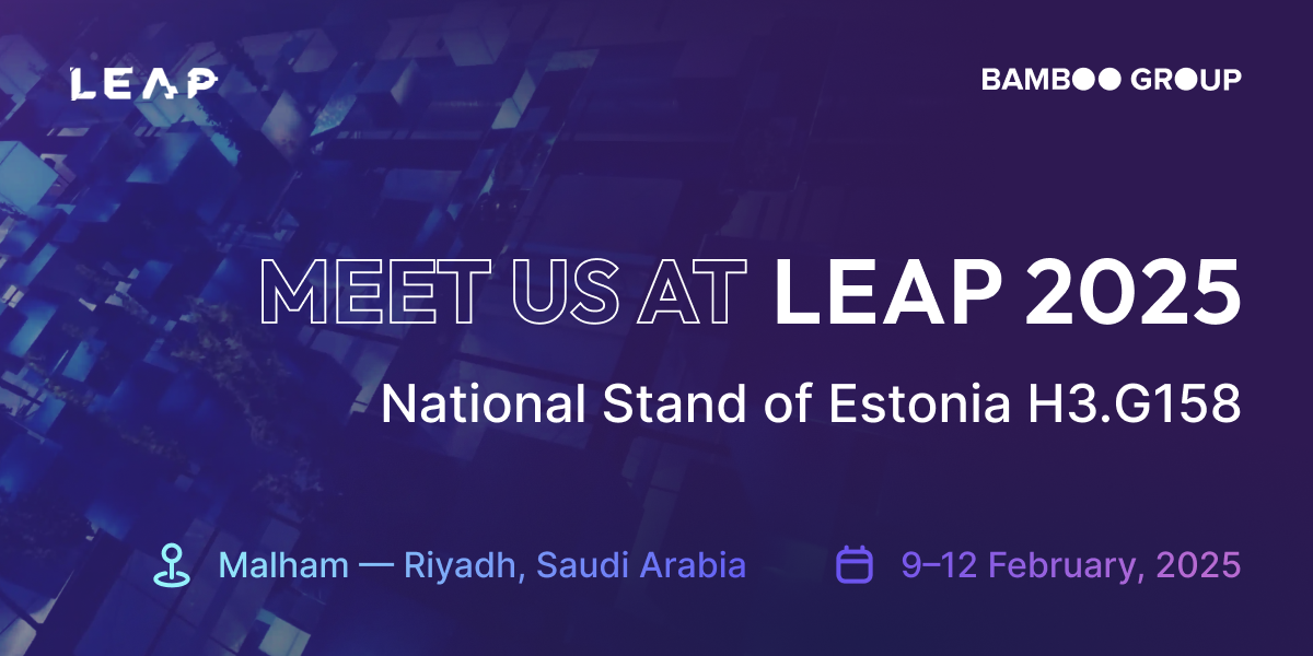 Meet Bamboo Group at LEAP 2025 | Bamboo Group